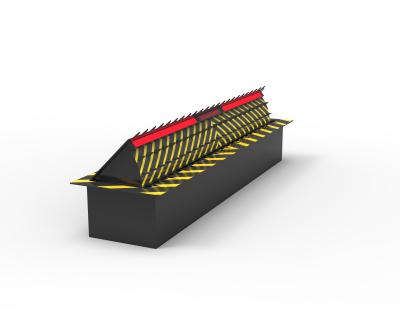 China PLC Electro Hydraulic Road Blocker Q235 Steel 380V 50Hz 500mm 600mm Lifting Height for sale