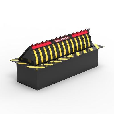 China 220 Ton PLC Controlled Hydraulic Road Blocker Vehicle Access Control Barrier IP68 for sale