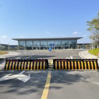 China PLC Controlled Road Blocker 220 Ton Capacity Electro-Hydraulic Drive for Secure Vehicle Access Control for sale