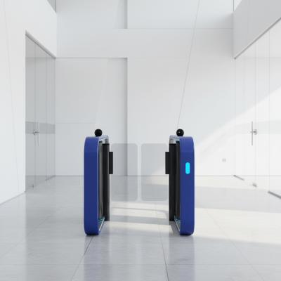 China Aluminum Alloy Security Turnstile Gate 1500x130x980mm 0.2s Opening Speed 30 Million Cycles for sale