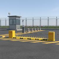 China 380V IP67 Tyre Killer Spike Barrier 150mm Spike Height Vehicle Access Control for sale