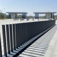 China Hydraulic Rising Arm Barrier Gate K4 Impact 6m Width 900mm Height PAS68 Rated for sale
