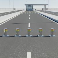 China Rising Security Bollards for Vehicle Access for sale