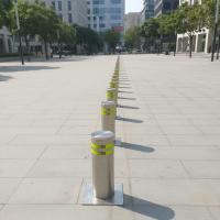 China Automatic Rising Bollards Offering Long Lasting Performance and Minimal Maintenance for Secure Traffic Control Systems for sale