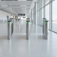 China 304 Stainless Steel Swing Turnstile 220V 40W for Secure Access Control for sale