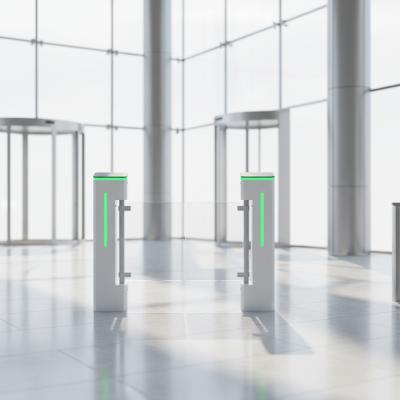China Intelligent Swing Turnstile Gate 550-1200mm Channel DC24V Brushless Motor Access Control for sale