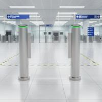China Intelligent Security Turnstile Gate 550-1200mm Channel Width DC 24V Access Control for sale