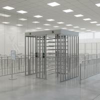 China Full Height Turnstile Gate customizable configurations available to meet specific security protocols and operational needs for sale