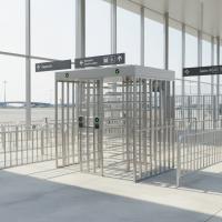 China Full Height Turnstile Gate customizable configurations available to meet specific security protocols and operational needs for sale