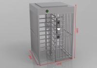 China 304 Stainless Steel Full Height Turnstile Gate 620mm Channel 5 Million Cycles Access Control for sale
