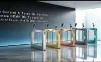 China 304 Stainless Steel Swing Barrier Turnstile Gate 220V 5 Million Cycles Anti-Collision Access Control for sale