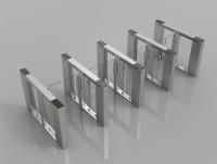 China 304 Stainless Steel Swing Barrier Turnstile Gate 220V 5 Million Cycles Anti-Collision Access Control for sale