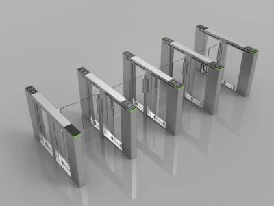 China 304 Stainless Steel Swing Barrier Turnstile Gate 220V 5 Million Cycles Anti-Collision Access Control for sale