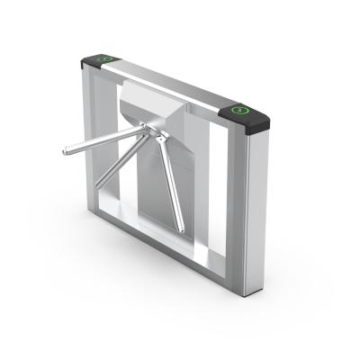 China Vertical Security Turnstile Gate 1400mm Stainless Steel SUS304 550mm Channel Width for Hotels for sale