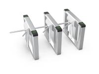 China Vertical Security Turnstile Gate 1400mm Stainless Steel SUS304 550mm Channel Width for Hotels for sale