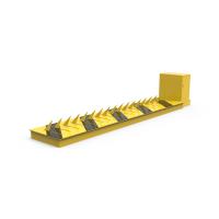 China A3 Steel Construction Spike Tyre Killer 150mm Spike Height 380V Voltage for High-Security Vehicle Access Control for sale