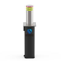 China 304 Stainless Steel Automatic Rising Bollard 600mm Height 220V for Secure Vehicle Access Control for sale