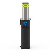 China 304 Stainless Steel Automatic Rising Bollard 600mm Height 220V for Secure Vehicle Access Control for sale