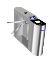 China SUS304 Stainless Steel Tripod Turnstile Gate 550mm Channel Width 30 People/min for sale