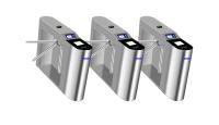 China SUS304 Stainless Steel Tripod Turnstile Gate 550mm Channel Width 30 People/min for sale