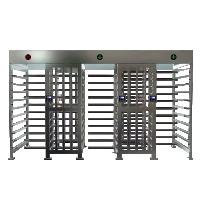 China Full Height Turnstile Gate 304 Stainless Steel 220V 50Hz for Outdoor Security Access Control for sale