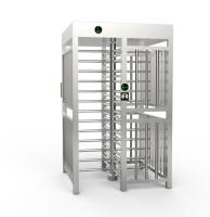 China Full Height Turnstile Gate 304 Stainless Steel 220V 50Hz for Outdoor Security Access Control for sale