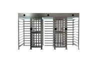 China Full Height Turnstile Gate 304 Stainless Steel 220V 50Hz for Outdoor Security Access Control for sale