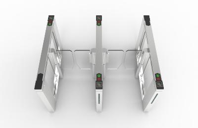China 304 Stainless Steel Swing Barrier Turnstile 220V 40W for Access Control Pedestrian Gate for sale