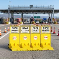 China 60 Ton Mobile Vehicle Barrier Modular Design No External Power K4 Crash Rated for sale