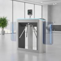 China Security Turnstile Gate U7000-A 2-Way Bi-Directional Access Control 3 Million Cycles RFID Fingerprint Facial Verification for sale