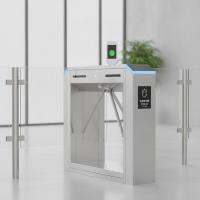 China Bi-directional Security Turnstile Gate DC24V Solenoid Valve 3 Million Cycles Access Control for sale