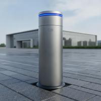 China IP68 K12 Crash Rated Hydraulic Rising Bollard 219mm 220V Automatic Vehicle Barrier for sale