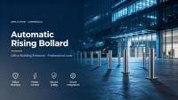 China Automatic Rising Bollards with SS304/SS316 Optional Material, 20 Tons Load Capacity, and 3s to 6s Adjustable Up Time for sale