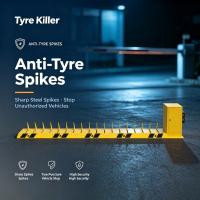 China Heavy Gauge Steel Spike Tyre Killer Designed to Withstand Extreme Conditions and Prevent Unauthorized Vehicle Entry for sale
