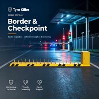 China Reinforced Steel Automobile Spike Strip Providing Maximum Durability and Vehicle Immobilization in Security Checkpoints for sale