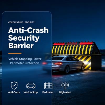 China Solar Powered Vehicle Access Blocker Offering Sustainable Energy Solution and Access Control for Outdoor Parking Spaces for sale