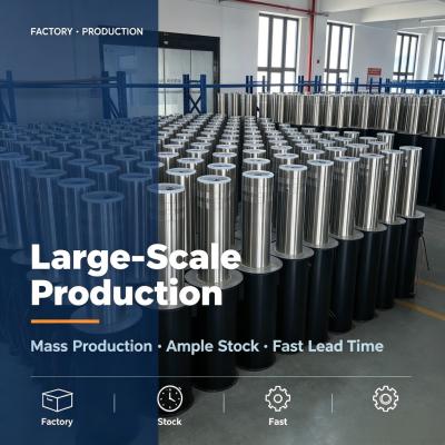 China Heavy Duty Hydraulic Security Bollards Featuring Rapid Deployment Mechanism for Effective Access Control and Traffic Management for sale