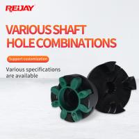 China Oil Resistance Electrical Insulation Flexible Jaw Coupling For Connecting Motor Pump for sale