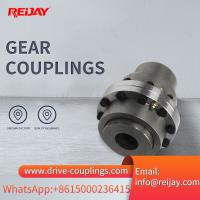 China Transmit Torque Electric Motor Flexible Gear Coupling For Coal Mine Watering Car for sale
