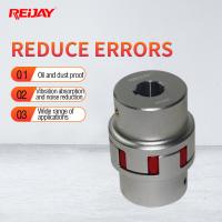 China Aluminum Alloy Flexible Jaw Coupling for Hydraulic Machinery 28mm to 145mm Bore for sale