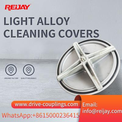 China Aluminum Alloy Hydraulic Tank Cleanout Cover RD250-4 250mm Pressure Resistant for sale