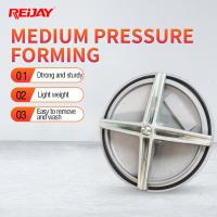 China Aluminum Alloy Hydraulic Tank Cleanout Cover RD250-4 250mm Pressure Resistant for sale