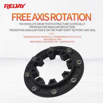 China Rubber Steel SAE Flywheel Coupling For Engine Hydraulic Pump Drive Connections for sale