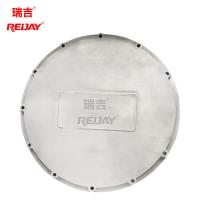 China 0.5Bar Tank Cleanout Cover for Hydraulic Fuel Tank VDMA24339 Aluminum Alloy for sale