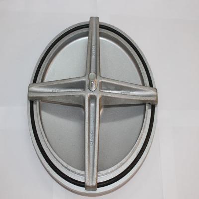 China Hydraulic Oil Tank Cleaning Cover RD350 350mm Diameter NBR Gasket for sale