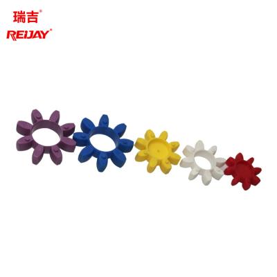 China OEM Polyurethane Jaw Coupling Spider Elastomer 80-98 Shore A for Flexible Couplings for sale