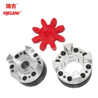 China Aluminum Flexible Jaw Coupling KL 28/38 Anti Corrosion Power Transmission 190Nm for sale