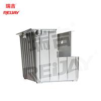 China 15 Gallon Aluminum Hydraulic Oil Tank OEM ODM 76mm Oil Level Gauge for sale