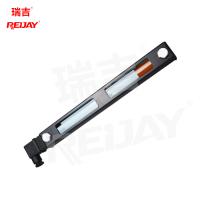 China DIN Hydraulic Tank Oil Level Indicator Sight Glass 127mm NBR Gasket IP65 for sale