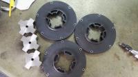 China Rubber Steel Flywheel Drive Coupling RB Series FL11.5 T80 for Hydraulic Transmission System for sale